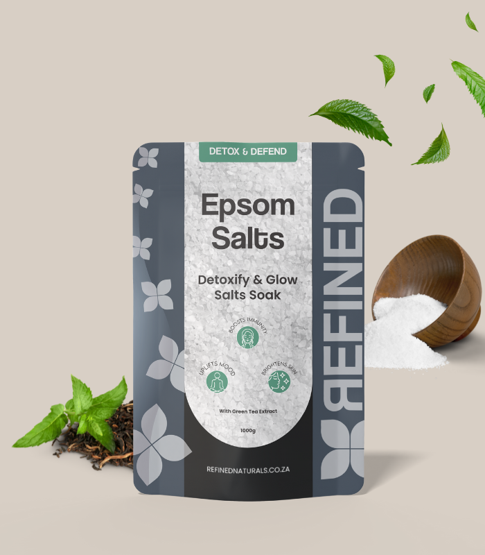Epsom Salts Detox & Defend Salt Soak with Green Tea Extract – Refined ...