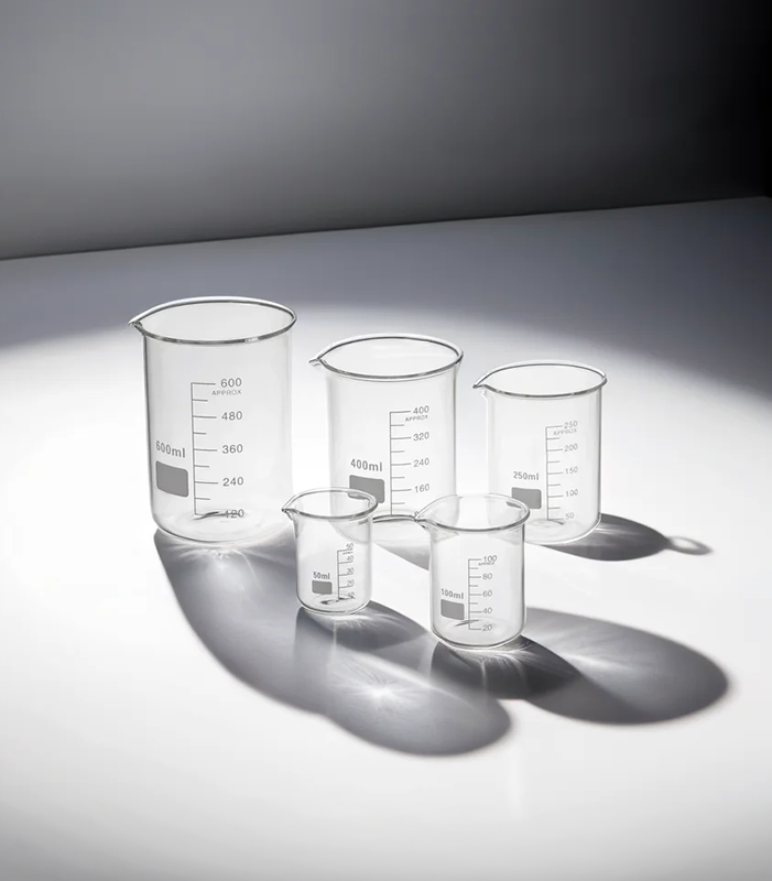 Glass Beaker with Spout Low Form - Refined Naturals