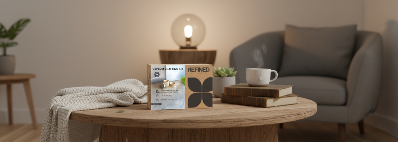 Gypsum Crafting Kit | DIY Home Décor Kit South Africa | Refined Naturals