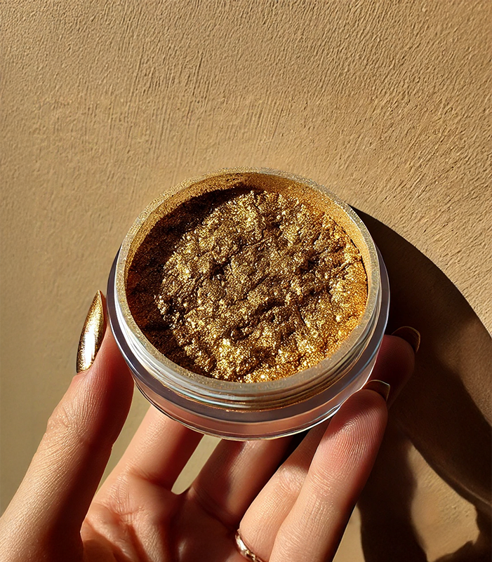 Mica Powder South Africa – Goldmine Gold – Refined Naturals