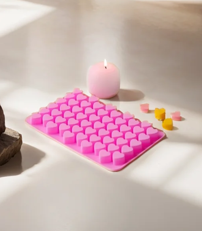 Mini Hearts Silicone Mould (55-in-1) – Refined Naturals