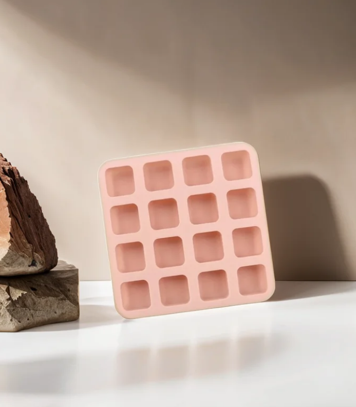 Square Silicone Mould (16-in-1) – Refined Naturals